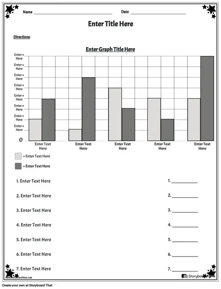 Graphing Worksheets — Bar Graph Maker — Create a Bar Graph | StoryboardThat