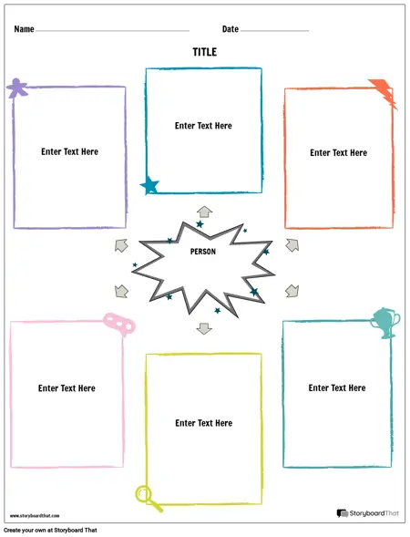 Biography Worksheets — Biography Graphic Organizers — Biography Maker ...