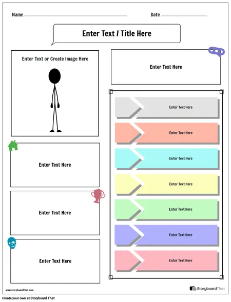Biography Worksheets — Biography Graphic Organizers — Biography Maker ...