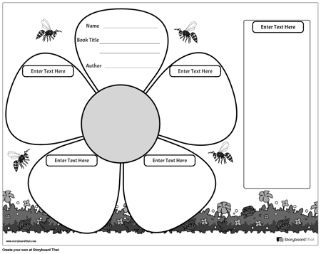 Book Report Planning Sheet | Create Your Own at Storyboard That