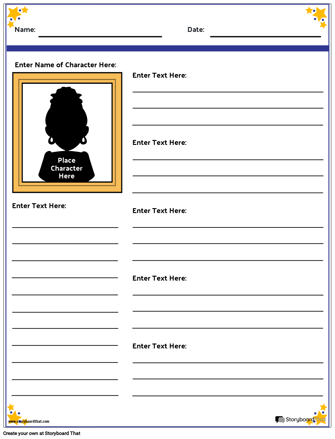 CM Lines Color Storyboard Von Worksheet templates