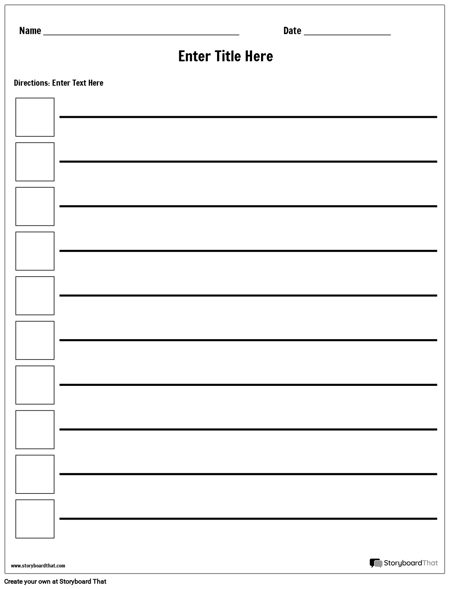 Lege Checklistsjabloon | Maak Controlelijst Sjablonen