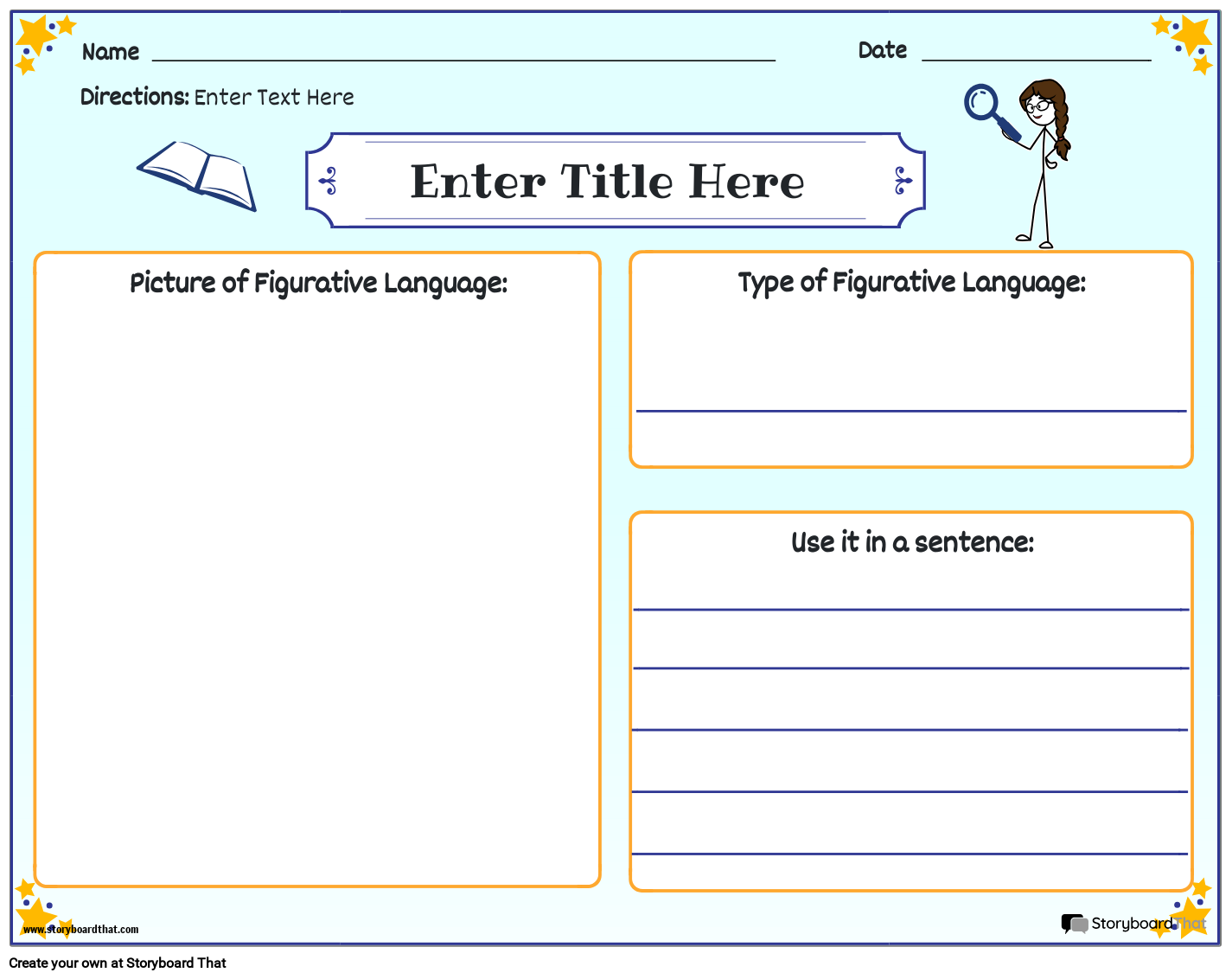 FL 6 Color Worksheet templates