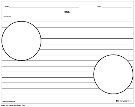Create an Illustrated Story Worksheet | Create a Story Book in Class