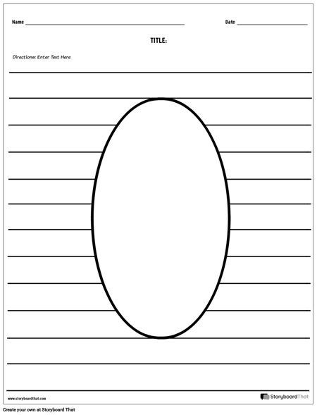 Create an Illustrated Story Worksheet | Create a Story Book in Class