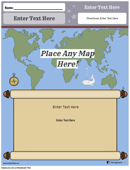 Create Map Worksheets | Map Worksheet Templates