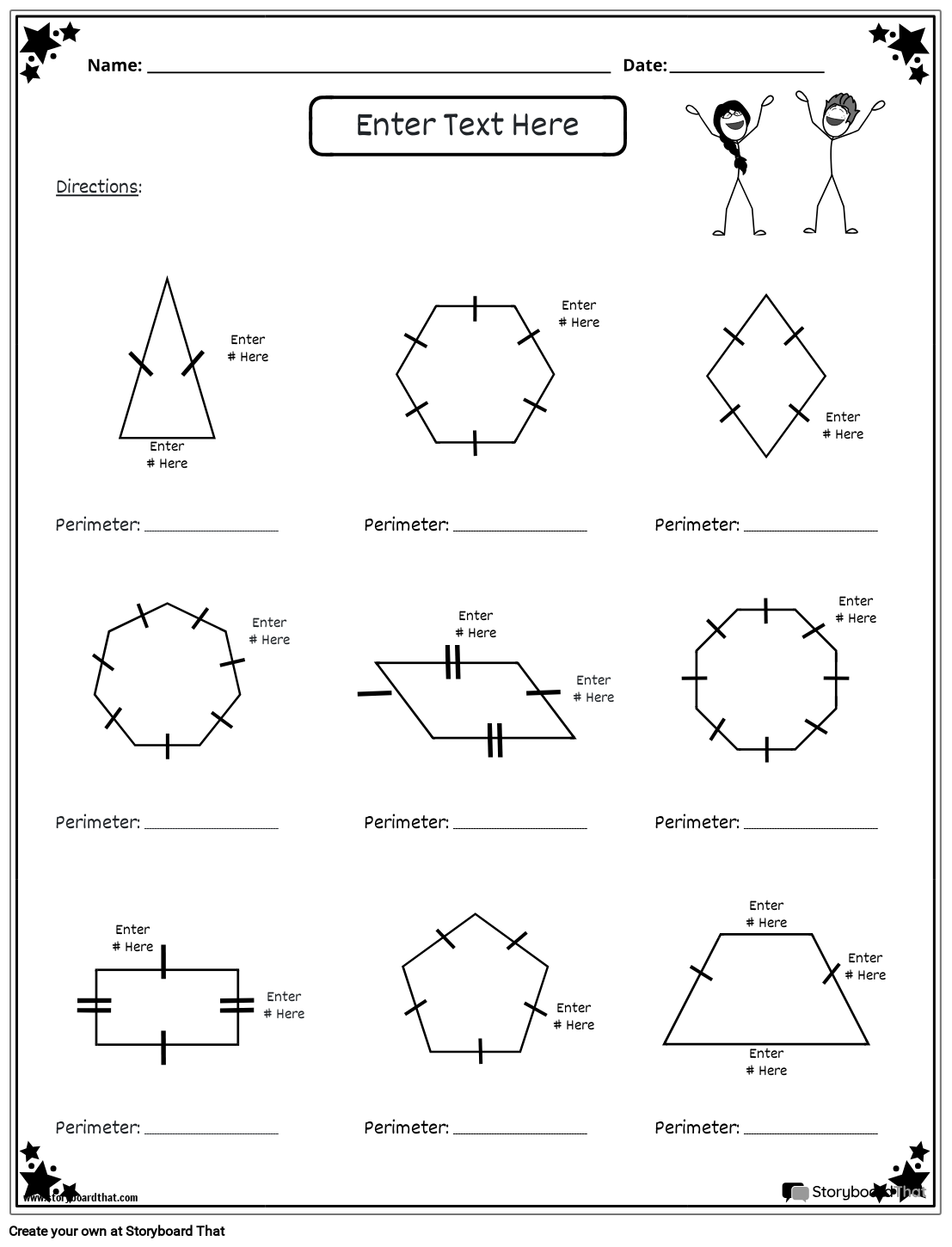 Area Perimeter Worksheets Geometry Worksheets StoryboardThat Area Perimeter Worksheets Geometry Worksheets StoryboardThat