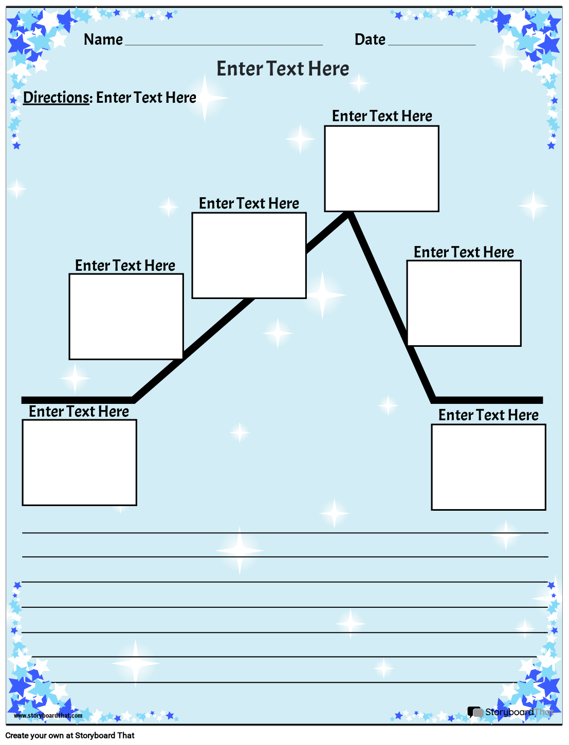 Plot Diagram Portrait Color 1 Storyboard By Worksheet templates