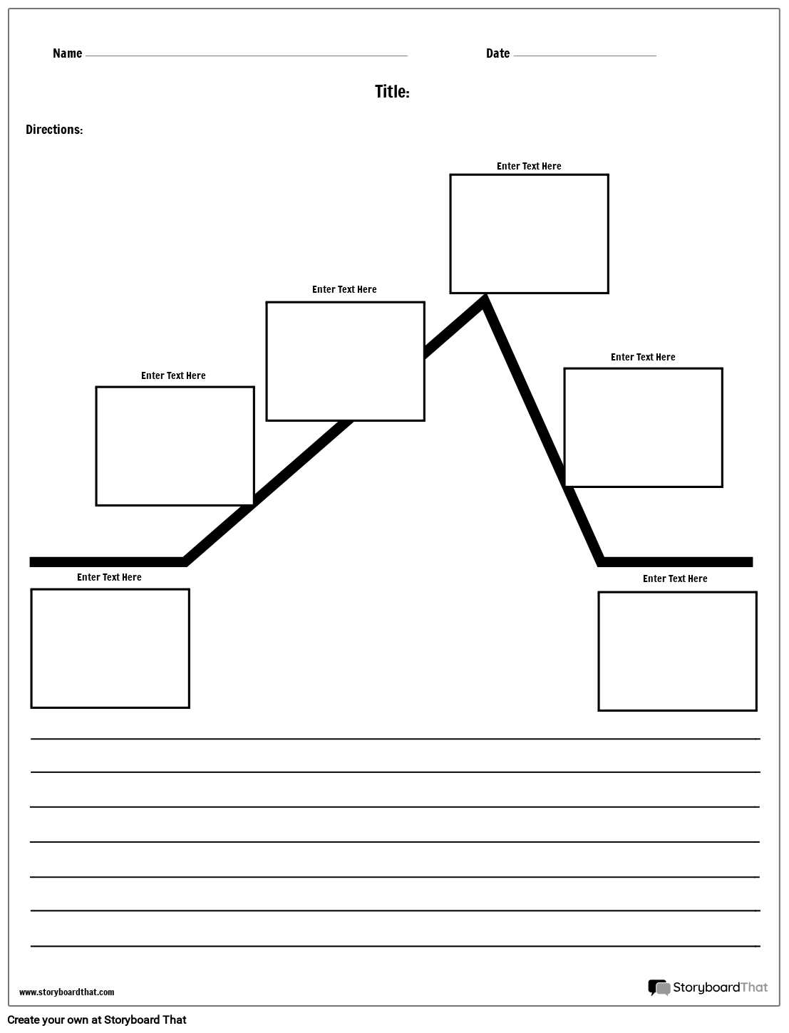 Plot Diagram Worksheet Plot Diagram Template Create A Plot Diagram 