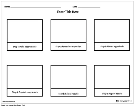 Lab Report Template — Lab Worksheet — Lab Report Maker | StoryboardThat
