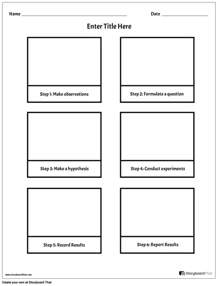 Lab Report Template — Lab Worksheet — Lab Report Maker | StoryboardThat