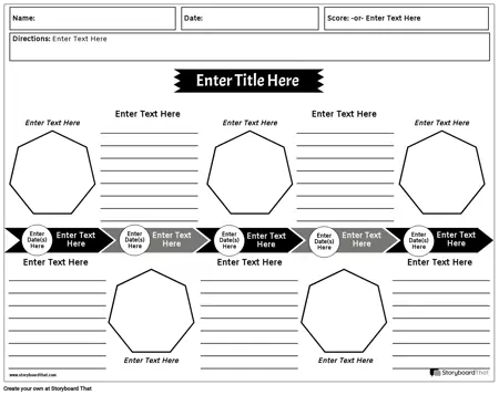 Timeline Worksheets — Timeline Maker | StoryboardThat
