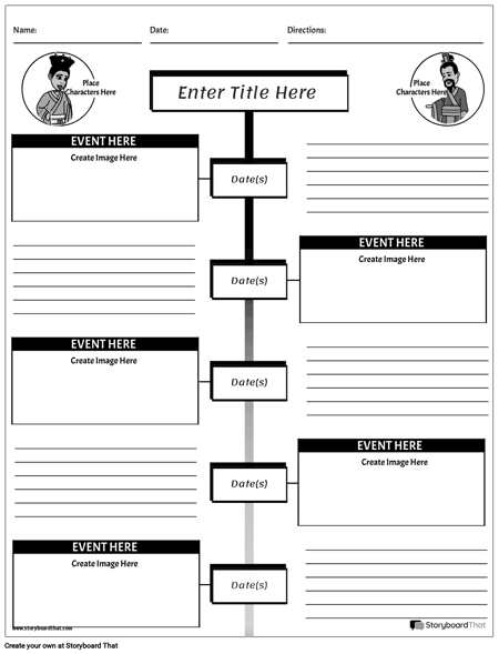 Timeline Worksheets | Current Event Worksheets