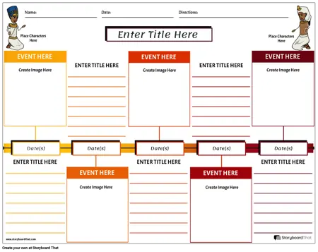 Timeline Worksheets — Timeline Maker | StoryboardThat