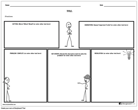 Story Map Template — Create a Story Map | StoryboardThat