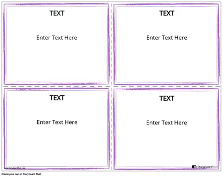 Task Card Template — Task Card Maker | StoryboardThat
