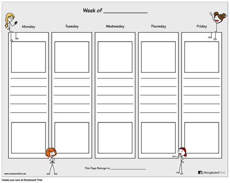 Printable Calendar Template | Create a Custom Calendar